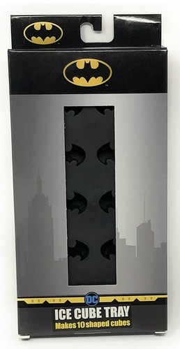 DC Comics Batman Logo Silicone Ice Cube Tray BPA Free Makes 10 Molded ...