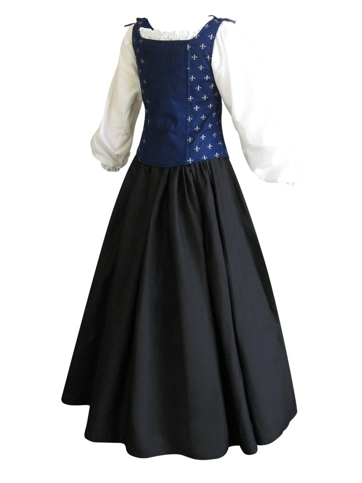 Renaissance Faire Wench Bodice Outfit Pirate Costume Gown Wedding ...