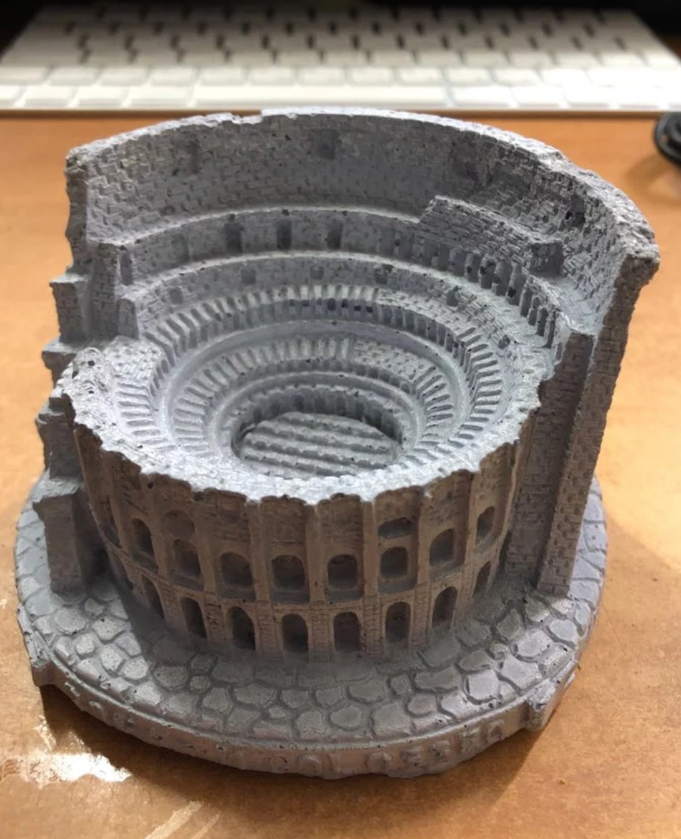 3d Colosseum Interior