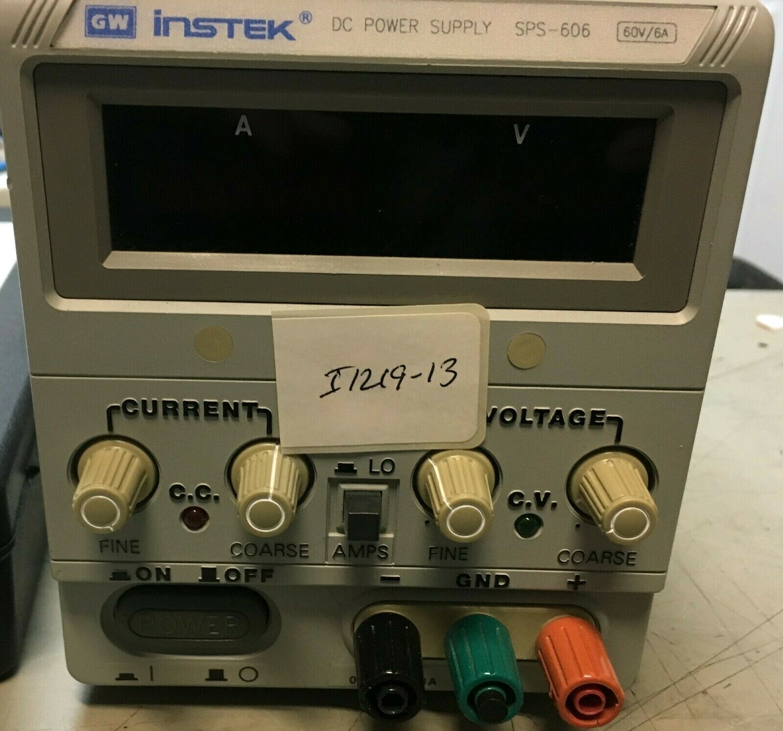 Instek SPS-606 0-60V 0-6A DC Power Supply Switch Mode | eBay