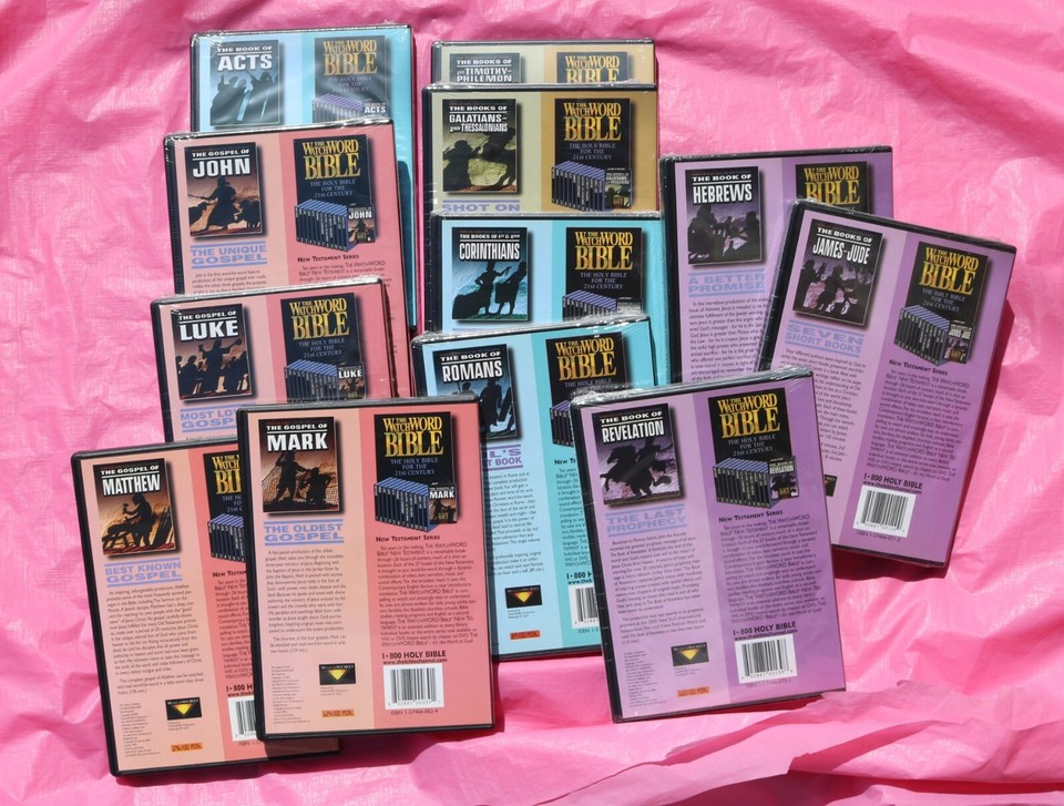 The Watch Word Bible DVD Lot 1-12 , 10 Are Still Sealed | eBay