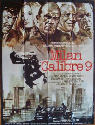 CALIBER 9 MILANO CALIBRO 9 French Grande movie poster 47x63 BARBARA ...