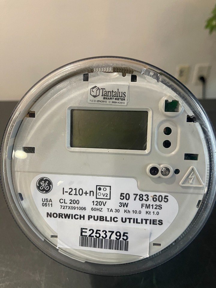 Electric Meter GE Tantalus Smart Meter I-210 CL200 Submeter. 120 Volt ...