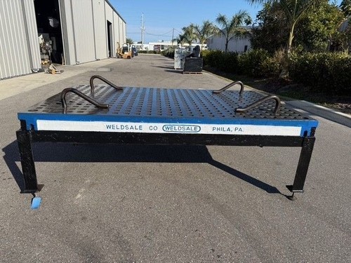 WELDSALE 5’ x 8’ Welding Table Platen Acorn Type USA #8146 | eBay