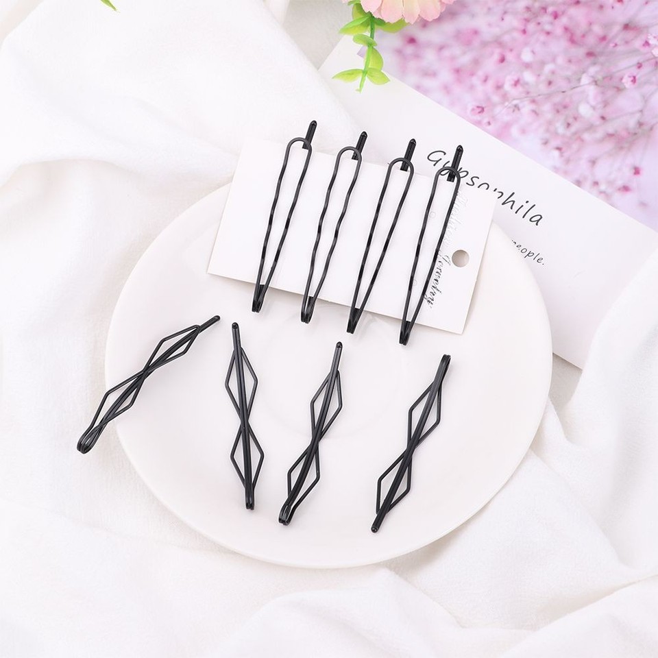 Women Bobby Pins Geometry Hair Clip Geometric Rhombus Girls Hairgrips ...