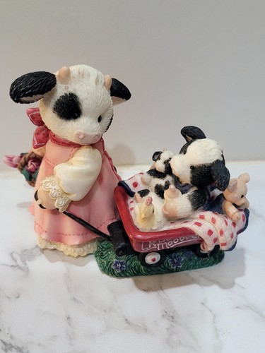 Enesco Mary's Moo Moos 1995 I'm Moovin' Into Spring 159565 No Box | eBay