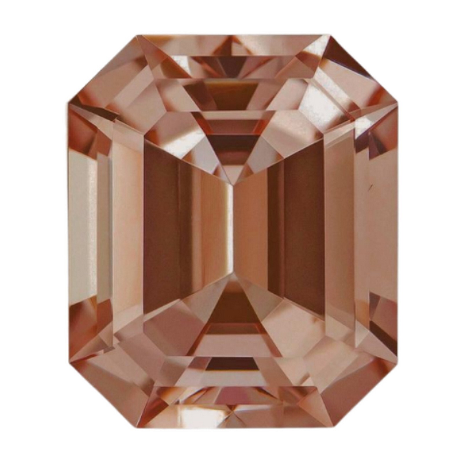 Morganite Octagon Cut Loose Gemstone 11x9mm AAA+ Loose Gemstone 4 Cts ...
