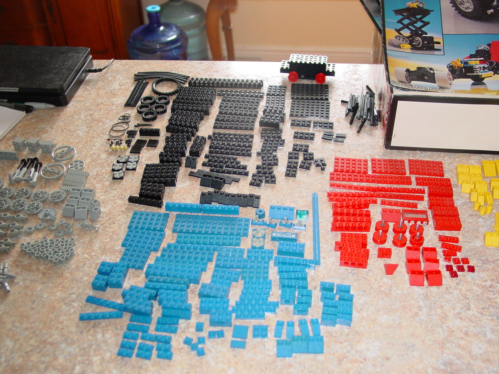 Lego: Expert Builder/Technic Auto Car Chassis Set: 8860 Box VG, 642 of ...