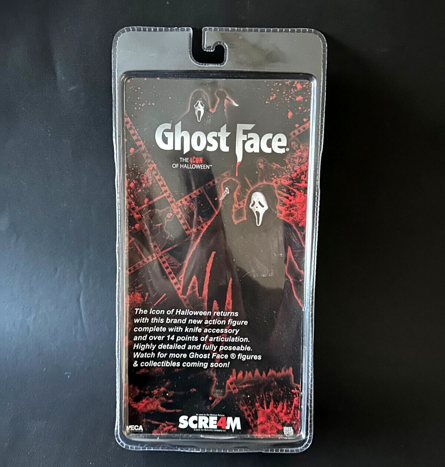 Scream Ghostface Classic Mask Figure PVC 18Cm Neca | eBay