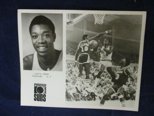 Foto stampa vintage NBA Curtis Perry Pheonix Suns Forward lucida | eBay
