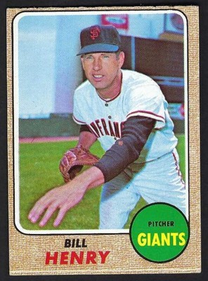 1968 Topps #239 Bill Henry EXMT o/c | eBay