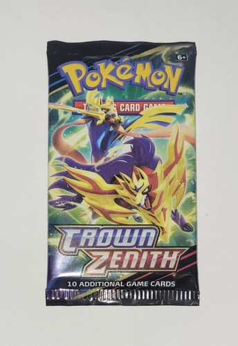 Pokemon TCG Crown Zenith Sword & Shield Sealed Booster Pack | eBay