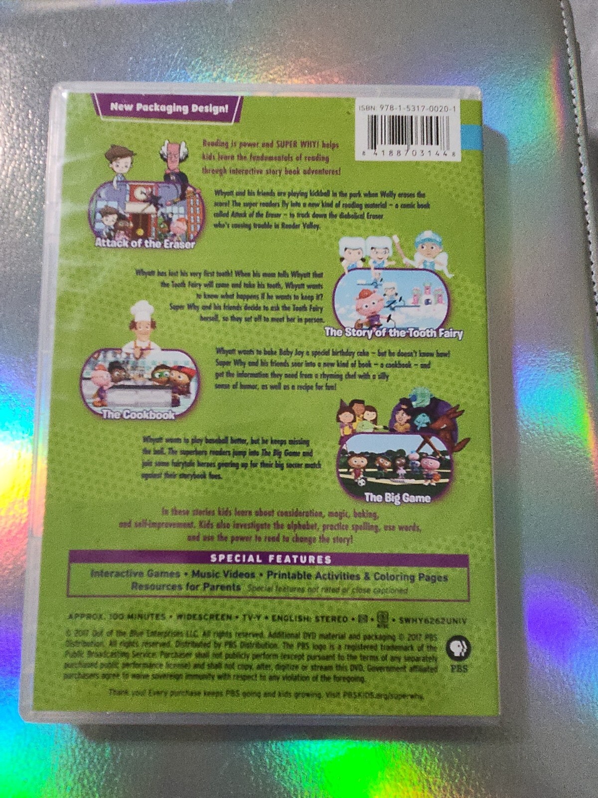 Super Why: Attack of the Eraser (DVD) 841887031448| eBay