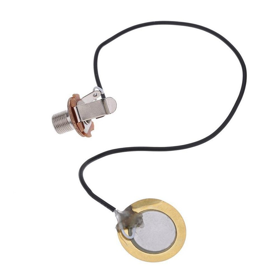 Pickup Piezo Transducer Guitar Sound Sensor Universal Guitar Accessory ...