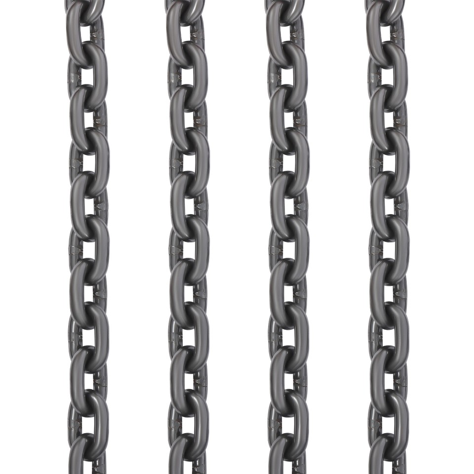 Lifting Chain Sling SWL 5 tonne Sling W/ 8 Hooks&Safety Clip 4leg x 8mm ...