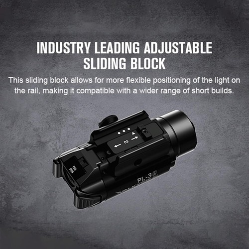 OLIGHT PL-3S Valkyrie 1000L Compact Rail-Mounted Tactical Light for ...