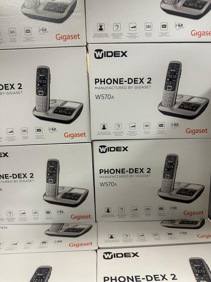 Widex Phone-Dex 2 W570A 1 Handset Cordless Answering System with Caller ...