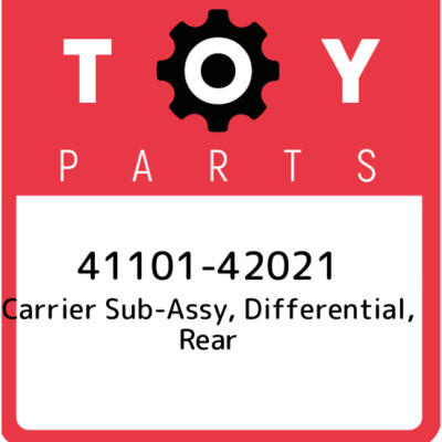 41101-42021 Toyota Carrier sub-assy, differential, rear 4110142021, New ...