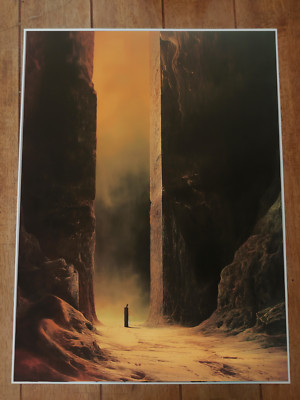 Horror Monolith Poster Zdzislaw Beksinski Style 18x24in | eBay