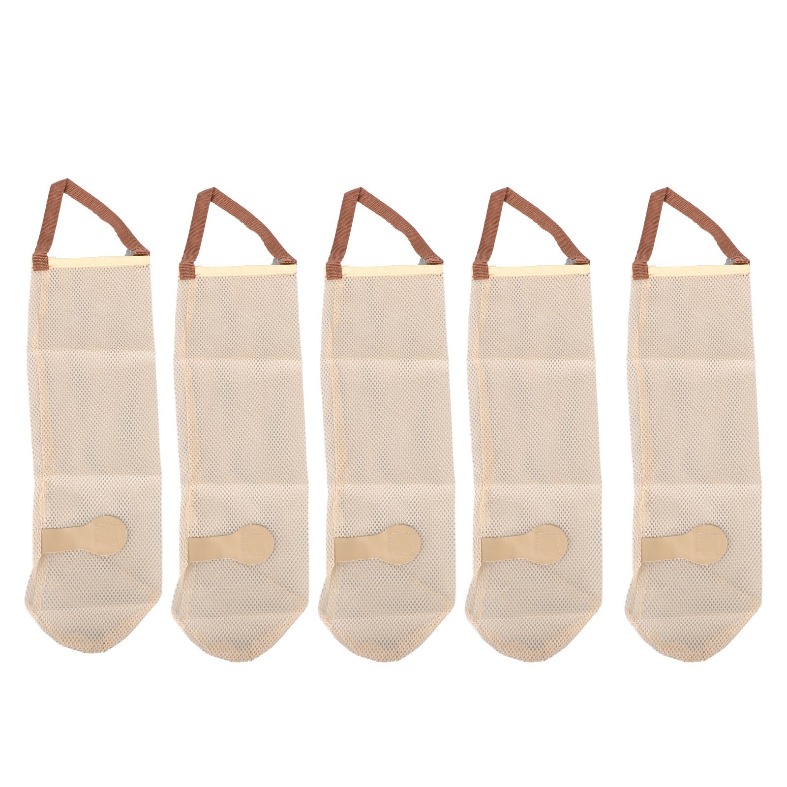 Hanging Garlic Net Bags Set of 5 Durable Construction for Convenient ...