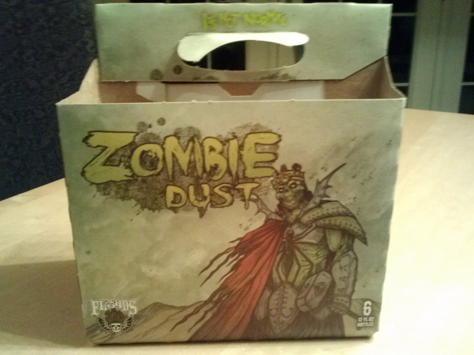 3 FLOYDS ZOMBIE DUST 6-PACK BEER BOTTLE CARRIER MINT CONDITION | eBay