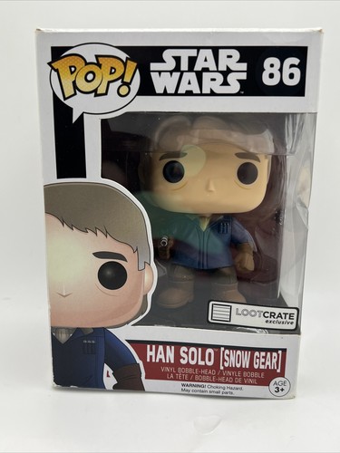 Funko Pop Star Wars Han Solo 86 Loot Crate Exclusive Vinyl Figure NIB ...