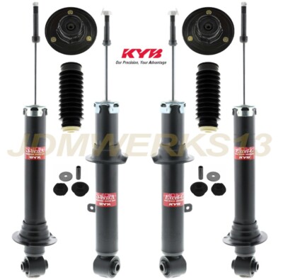 KYB 4 STRUTS SHOCKS STRUT MOUNTS & DUST BOOTS for ACURA TSX 09 10 11 12 ...