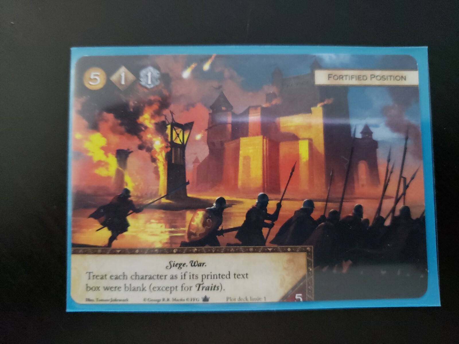 Fortified Position Alt Art Promo - FFG AGoT - (NM) | eBay
