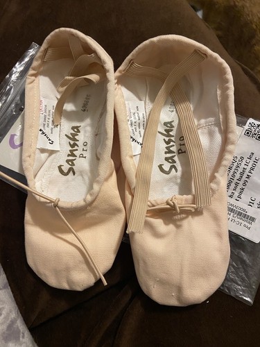 SANSHA Unisex-Adult Pro 1 Canvas Ballet Slipper | eBay