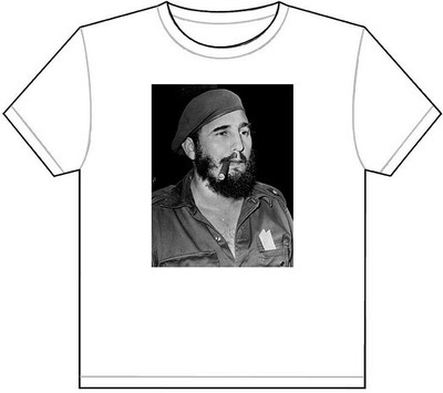 FIDEL CASTRO SMOKING A CIGAR T-SHIRT TEE PICTURE PHOTO cuba leader ...