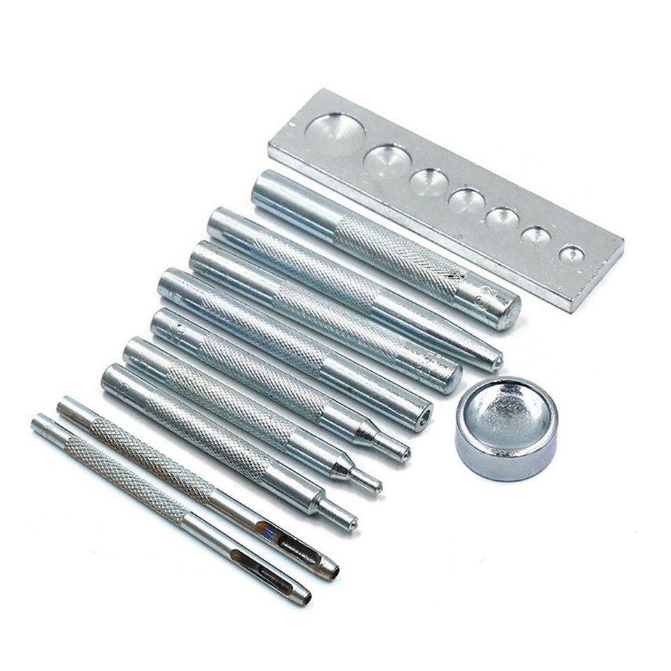 Hole Punch Set Rivet Setter 831 Punch 655 2.5mm 7 In 1 Setter Base ...