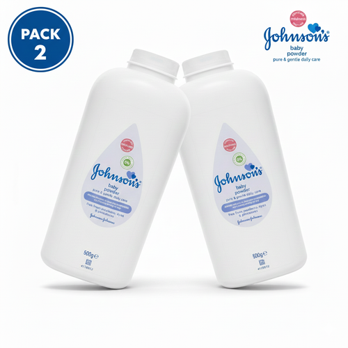 Johnsons's Talcum Baby Powder Original Scent 500g/17.6oz Pack of 2 | eBay