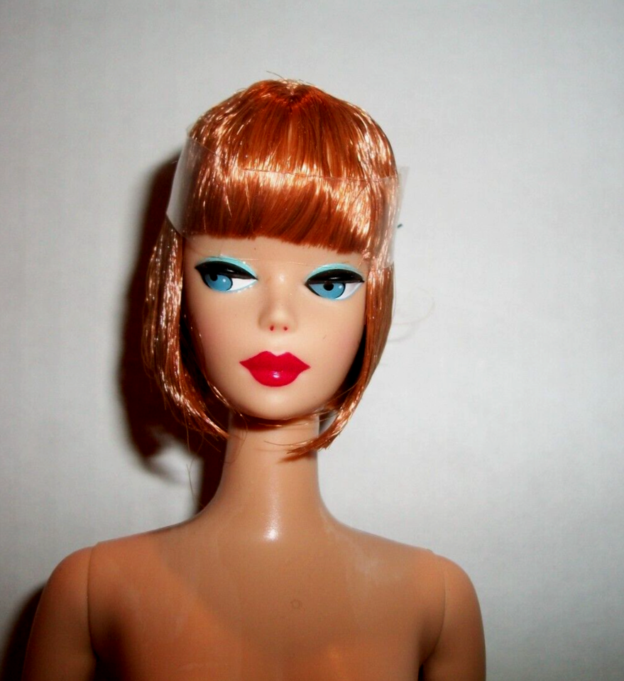 REPRO BARBIE RARE RED HAIR CHIC HAIR AMERICAN GIRL REPRO DOLL MATTEL # ...