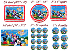 MICKEY MOUSE Edible Cake topper Party image decoration | eBay
