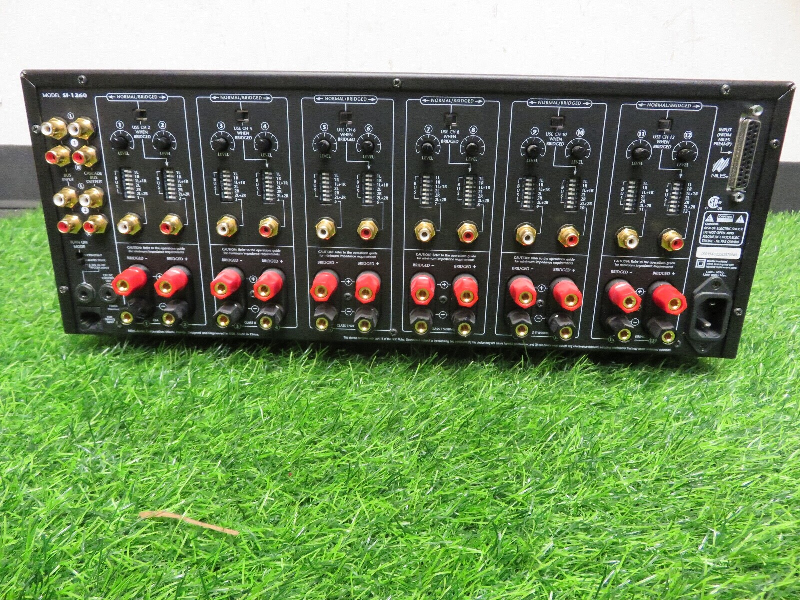 NILES SI1260 SYSTEMS INTERGRATION AMPLIFIER 12 CHANNELS MUILTI ROOM | eBay