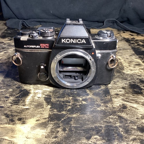Konica Autoreflex TC 35mm SLR Film Camera Body Only Tested | eBay