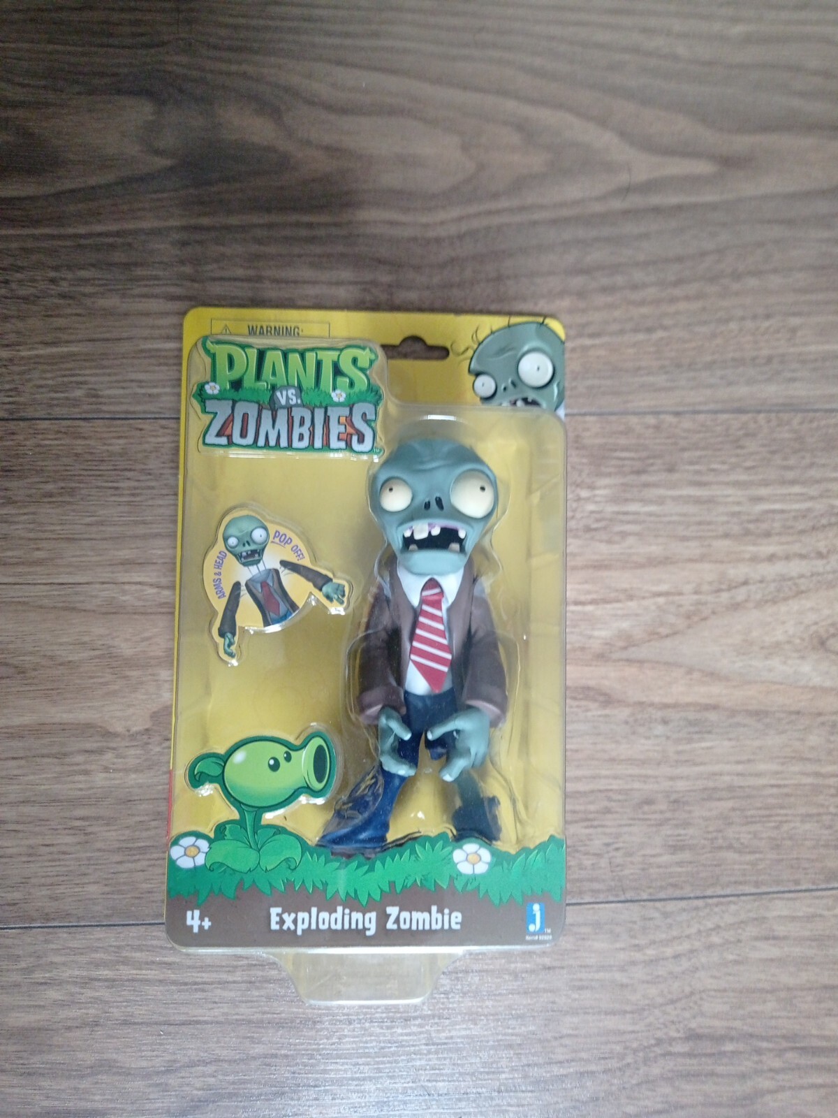 PLANTS VS. ZOMBIES EXPLODING ZOMBIE FIGURE 2013 JAZWARES RARE, new ...