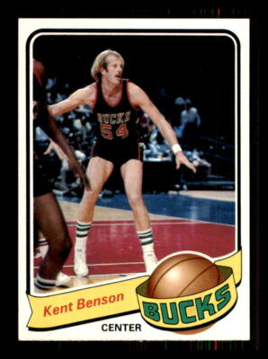 1979 Basketball Topps Kent Benson Milwaukee Bucks #121 RC2 | eBay