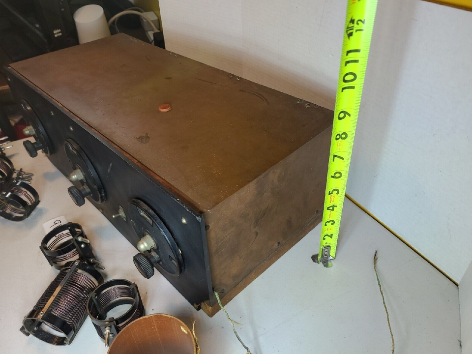 Antique Custom Ham Radio Copper NEUTRODYNE RAF tube kit stereo 91 S3 | eBay
