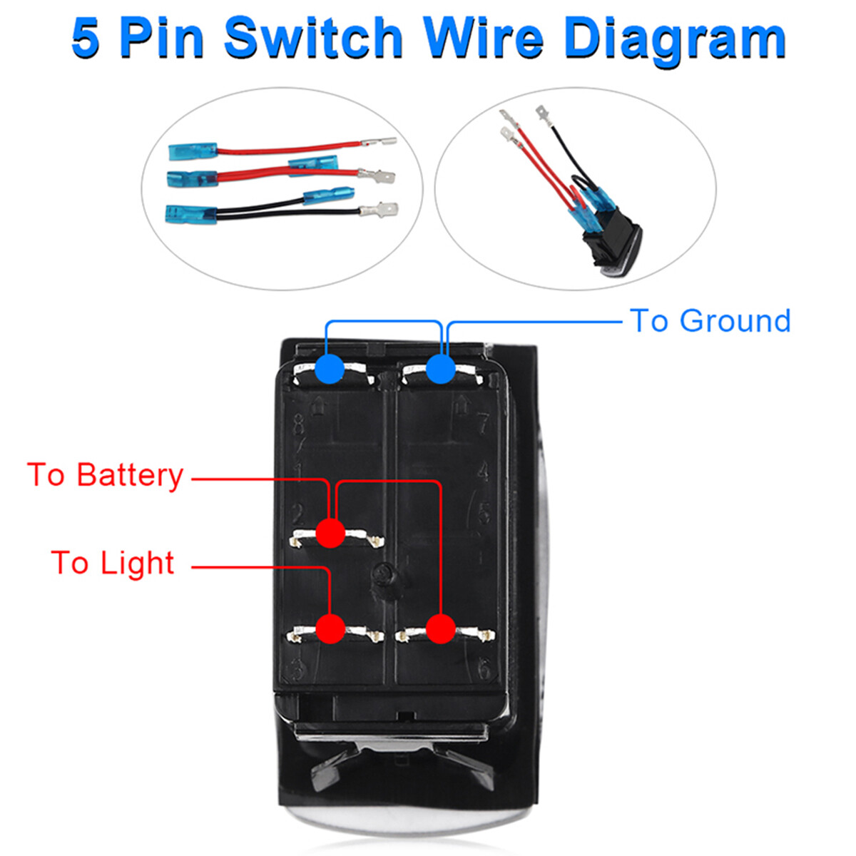 12v Rocker Switch Wiring Diagram