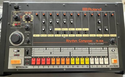 Roland Vintage Drum Machine tr 808 Black 1983 | eBay