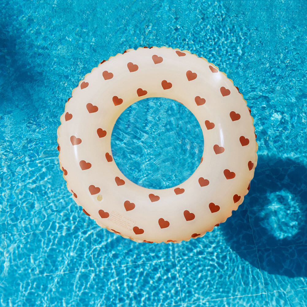 PVC Lifebuoy Convenient Swimming Pool Floaters for Children Adult (60 ...