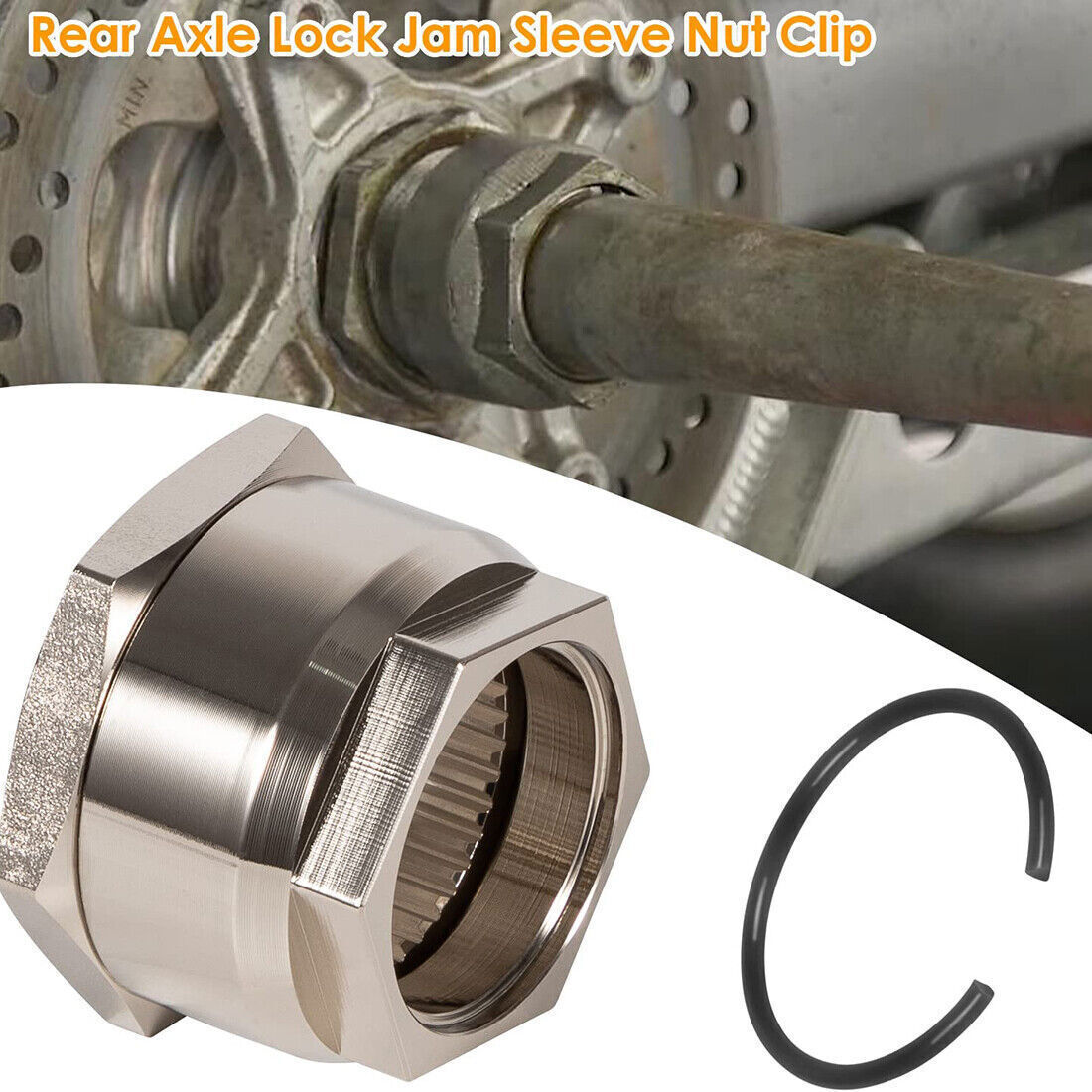 Rear Axle Lock Jam Nut for Honda TRX300EX TRX400EX TRX250X 450R ATC350X ...