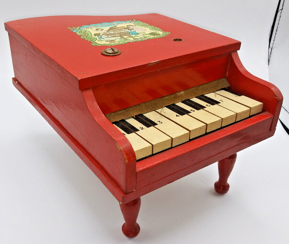 Red Grand Piano