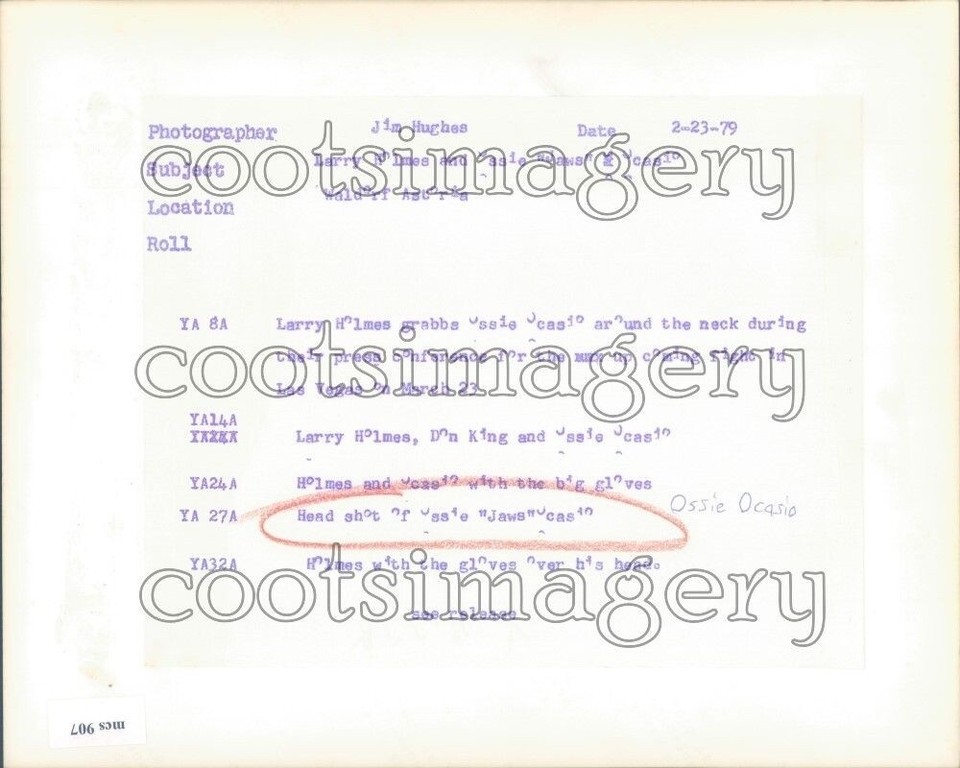 1979 Cruiserweight Boxer Ossie Ocasio of Puerto Rico Press Photo | eBay