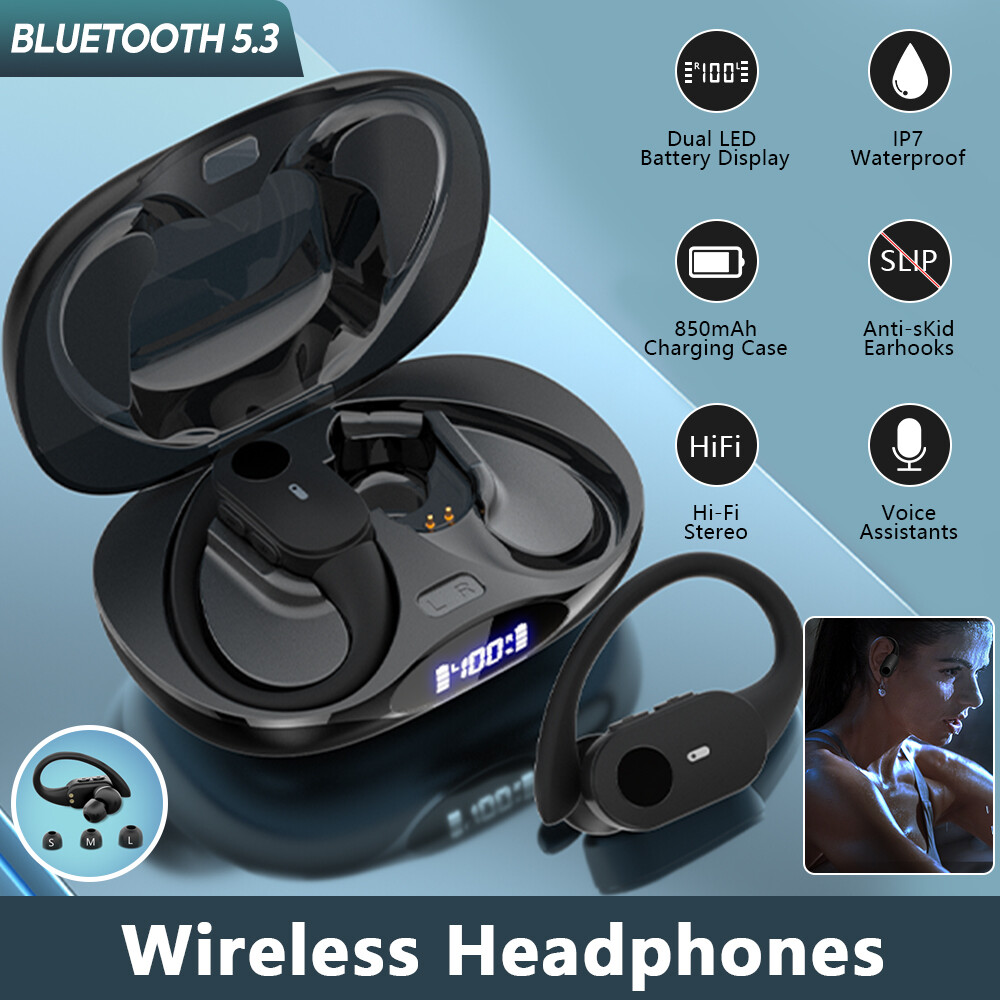 2024 Mpow In Ear Kopfhörer Sport Bluetooth 5.3 Ohrhörer Bass TWS Headset IPX7 DE | eBay