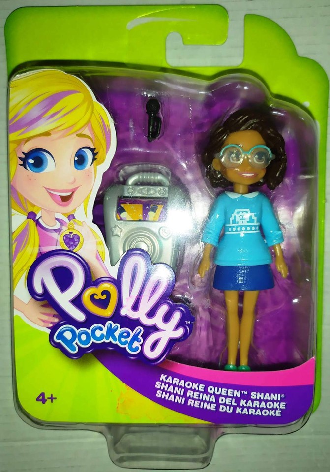 POLLY POCKET ACTIVE POSE DOLLS 9cm TRENDY OUTFIT ACCESSORIES SHANI LILA ...