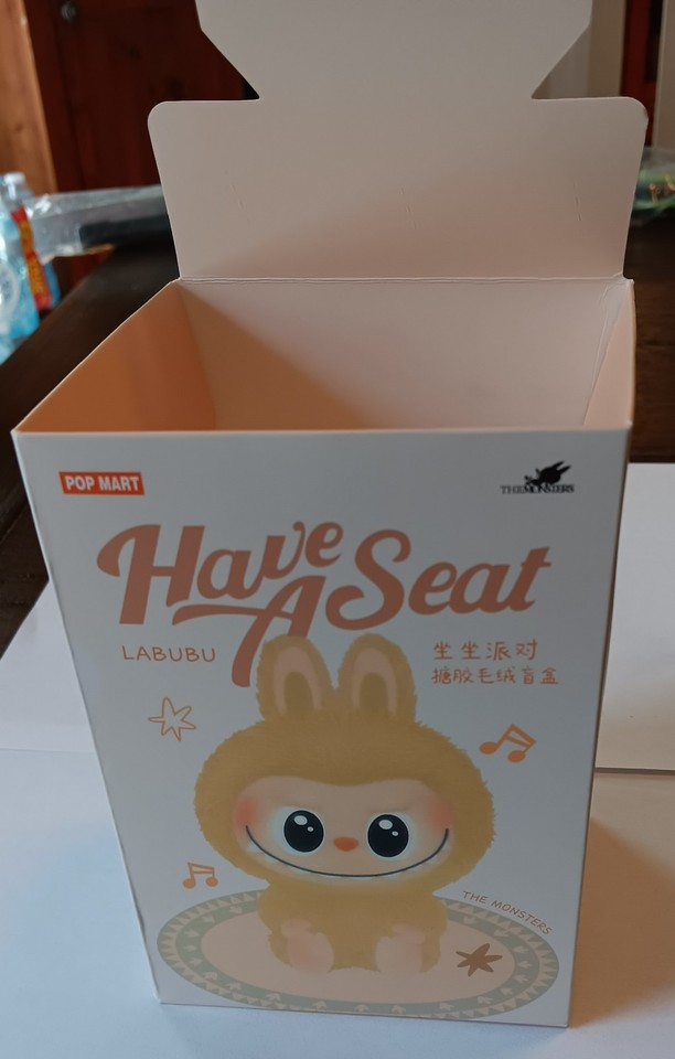 Pop Mart Labubu The Monsters Have A Seat Series QuQu Plush Toy Doll ...