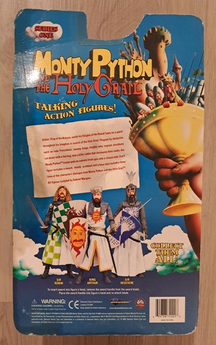 Monty Python & the Holy Grail Sir Bedevere Figure 2003 Diamond Toys ...