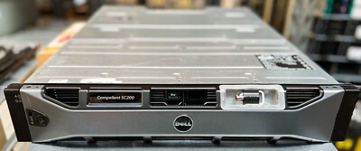 DELL Compellent SC200 HDD Enclosure 12x 4TB 3.5" HDD 2x 00TW47 Controls ...
